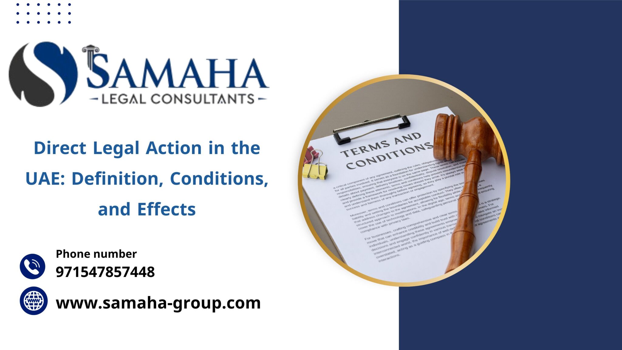 Direct Legal Action in the UAE: Definition, Conditions, and Effects ...